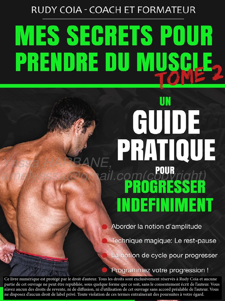 Mes Secrets Pour Prendre Du Muscle T2 | PDF