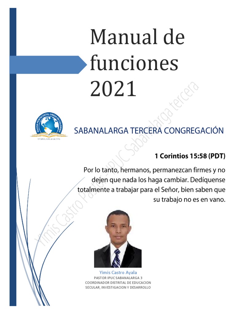 2 Manual de Funciones Familia Ipuc Sabanalarga 3 2021 | PDF