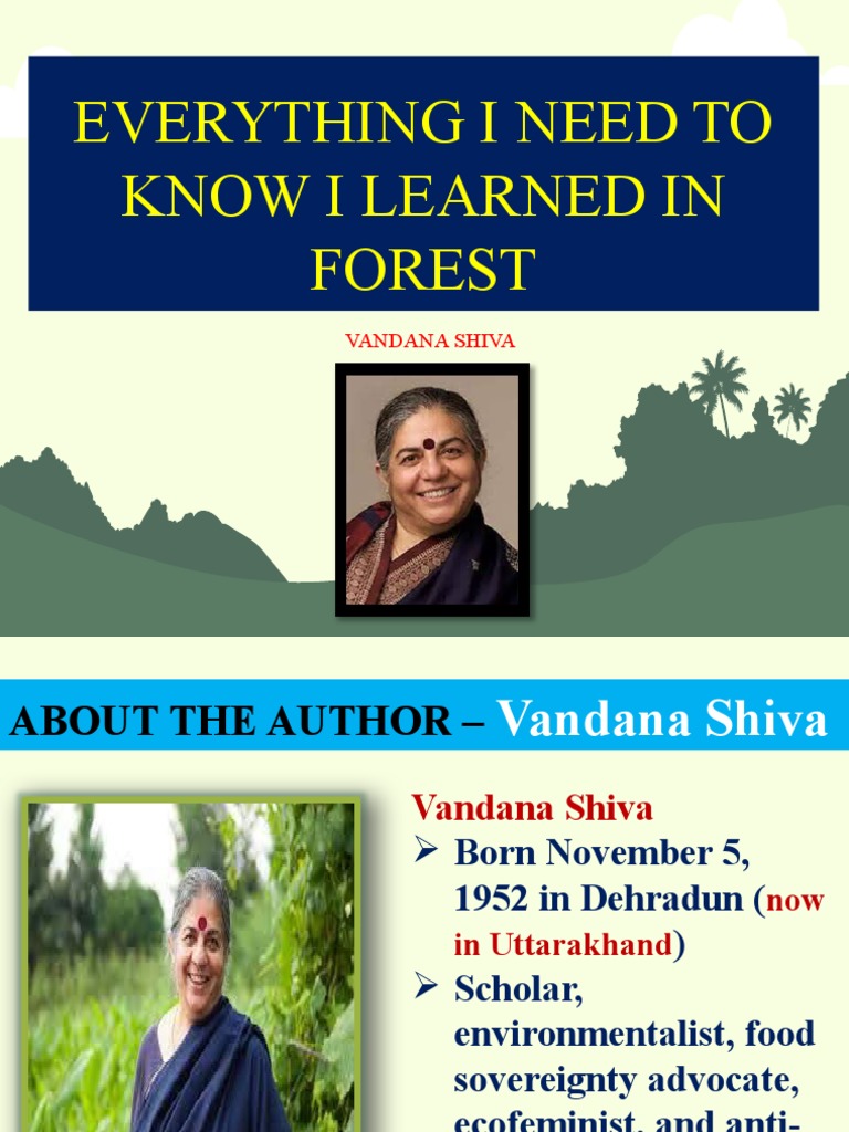 Vandana Shiva | PDF