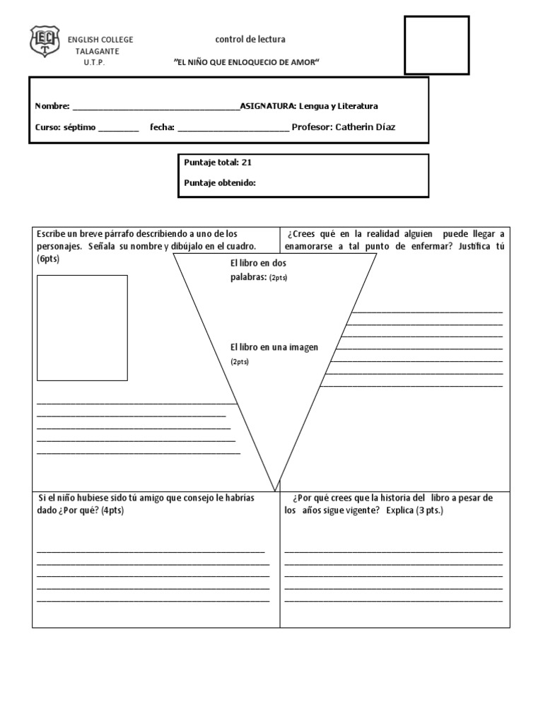 El Niño Que Enloqueció de Amor | PDF