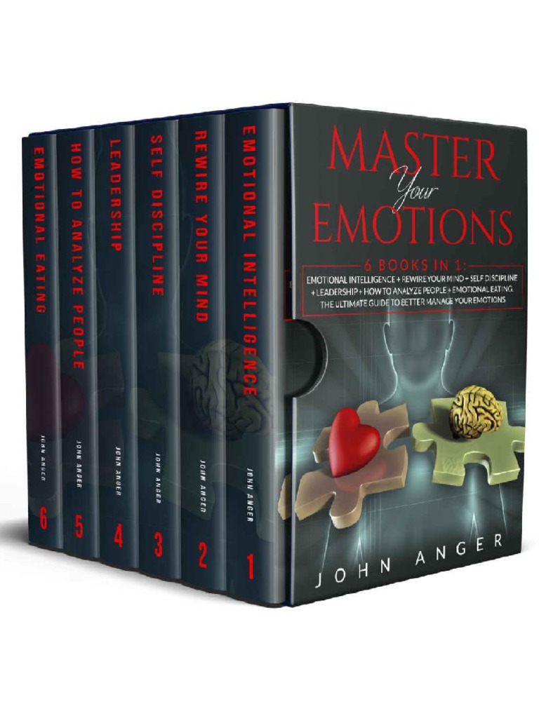 Master Your Emotions - 6 Books in 1 - Emotional Intelligence+Rewire ...