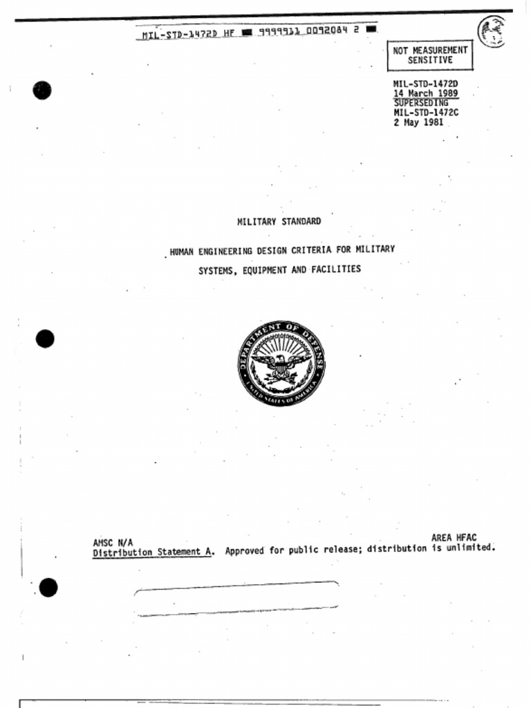 Mil Std 1472d | PDF