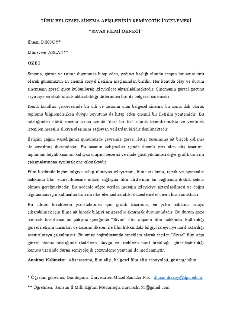 Sivas Filmi | PDF