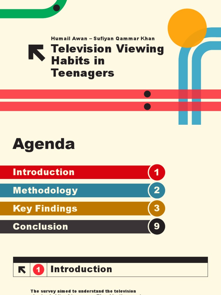 Television Viewing Habits in Teenagers | PDF | Adolescence | Television