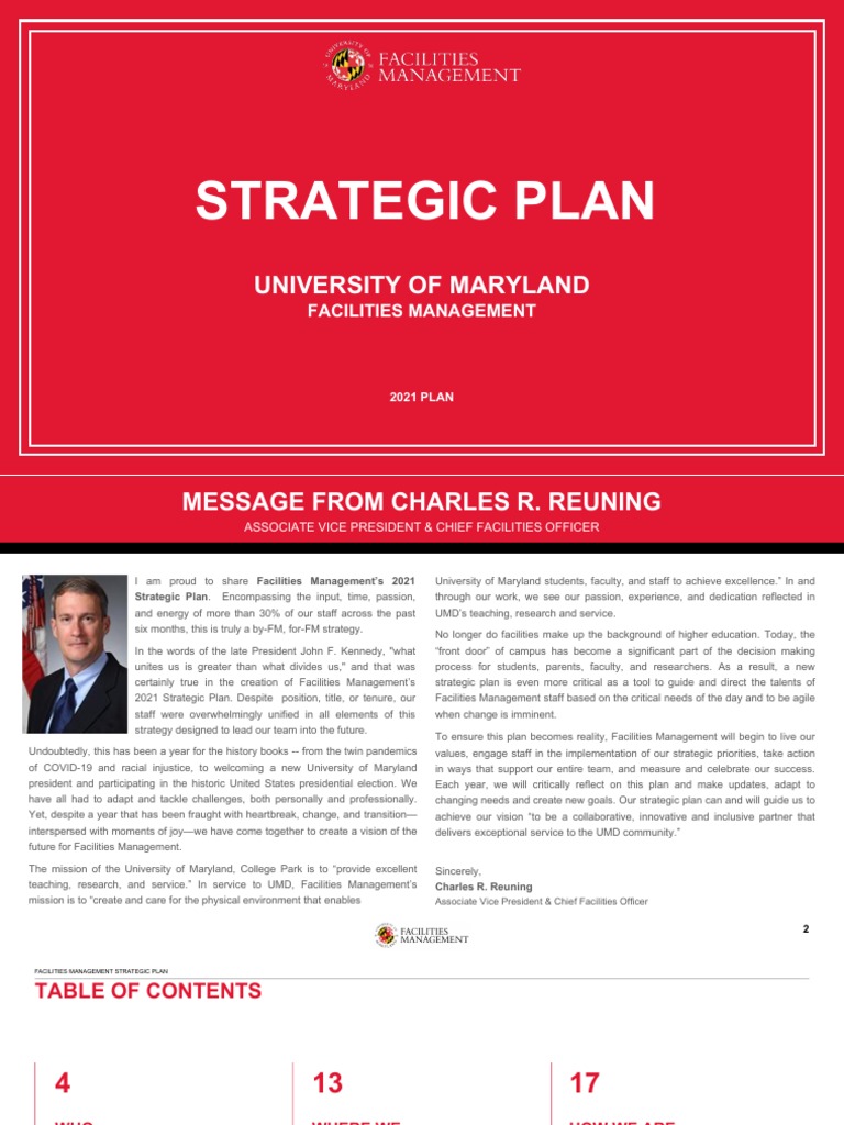 FM Strategic Plan 2021 REV 07-06-2021 | PDF