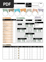 Fallout TTRPG Character Sheet | PDF