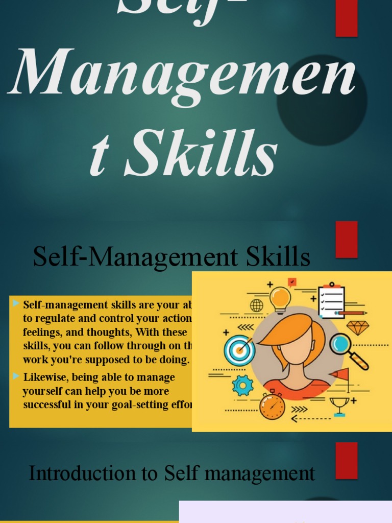 Self-Management Skills | PDF