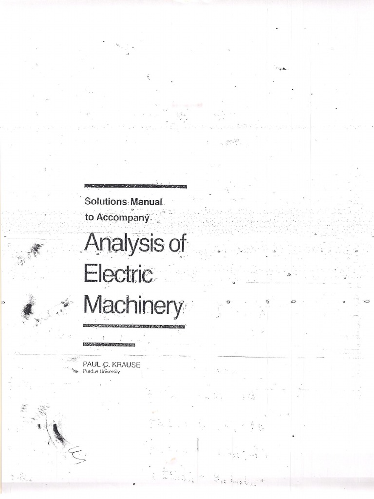 Krause Solution Manual | PDF
