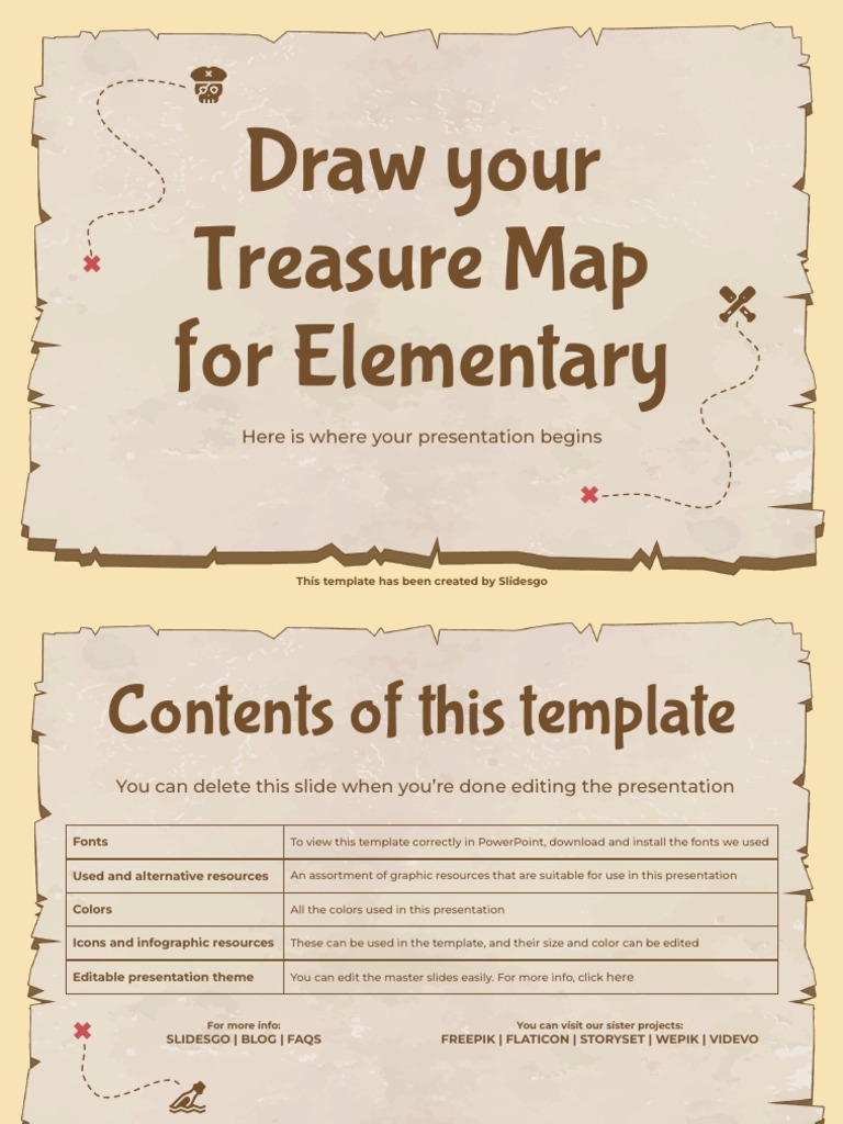Draw Your Treasure Map For Elementary | PDF | Computing | Software