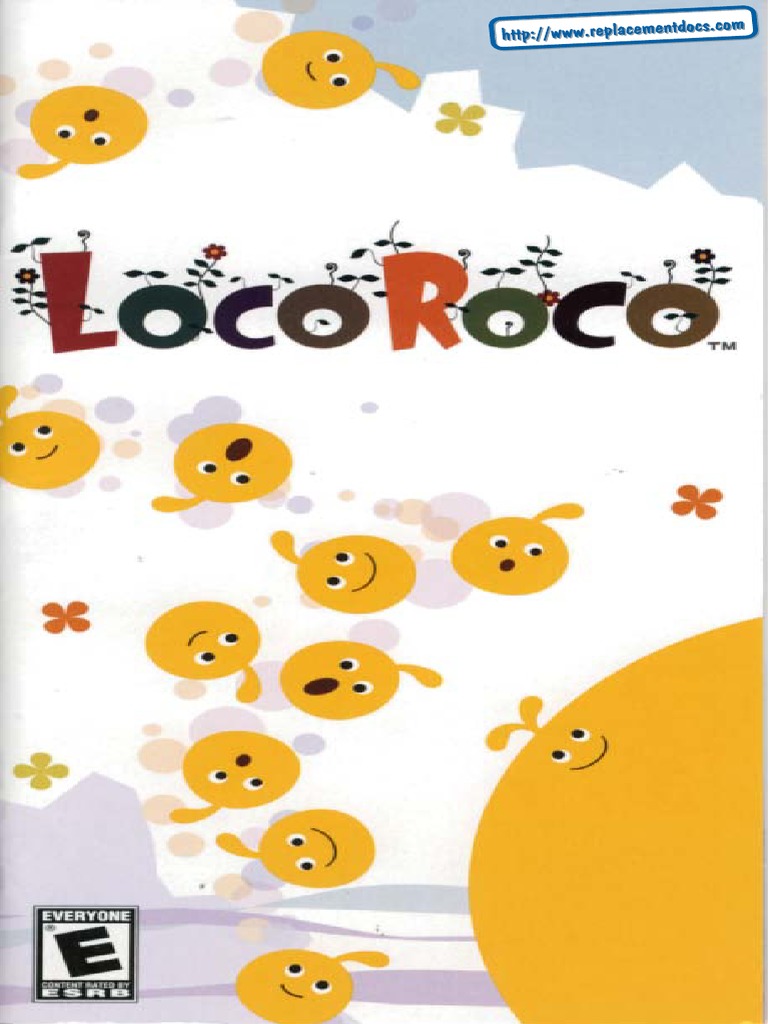 locoroco-manual-psp | PDF