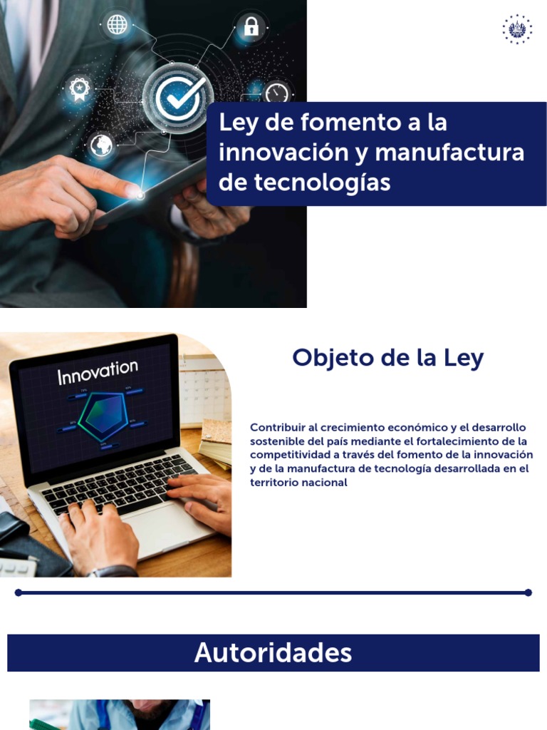 Ley de Fomento A La Innovacion y Manufactura de Tecnologias PDF 1 | Descargar gratis PDF ...
