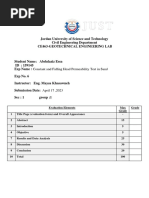 Falling-Head Permeability Test Guide | PDF | Experiment | Applied And ...