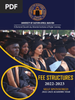 Uon Fee Structure | PDF | Banks | Fee