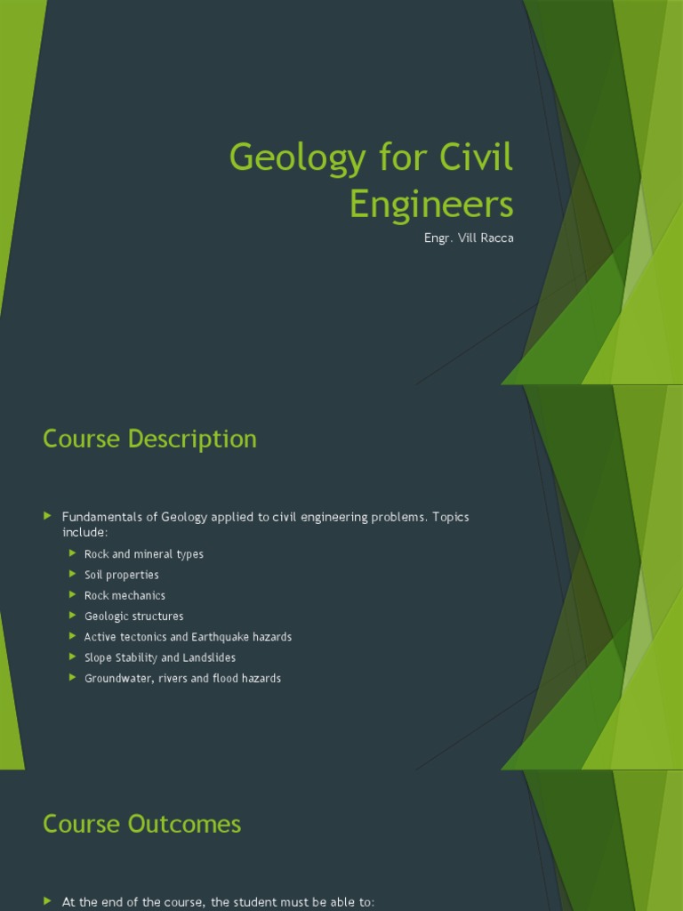 Geology Fundamentals for Civil Engineers | PDF | Geology | Earth Sciences