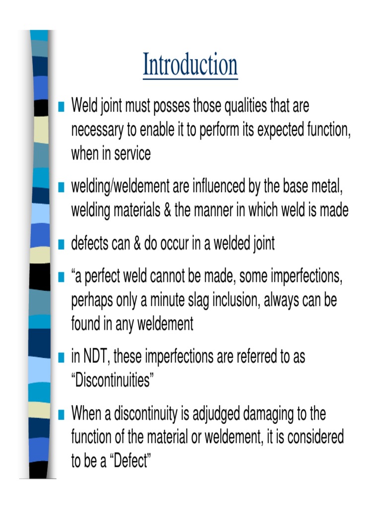 Welding Technology - Welding Defects | PDF