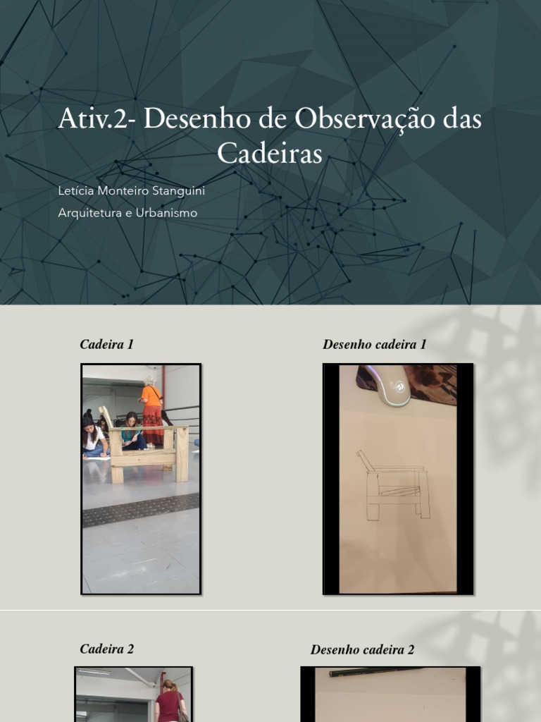 LETÍCIA STANGUINI - Desenho Cadeiras.1 PDF | PDF