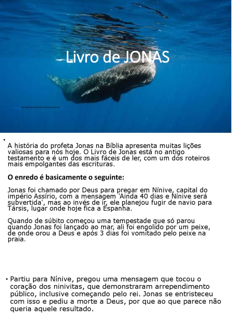 Livro de JONAS | PDF