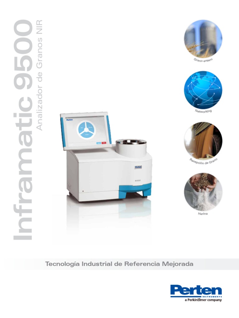 Inframatic 9500: Analizador NIR de Granos | PDF | Pantalla táctil | Trigo