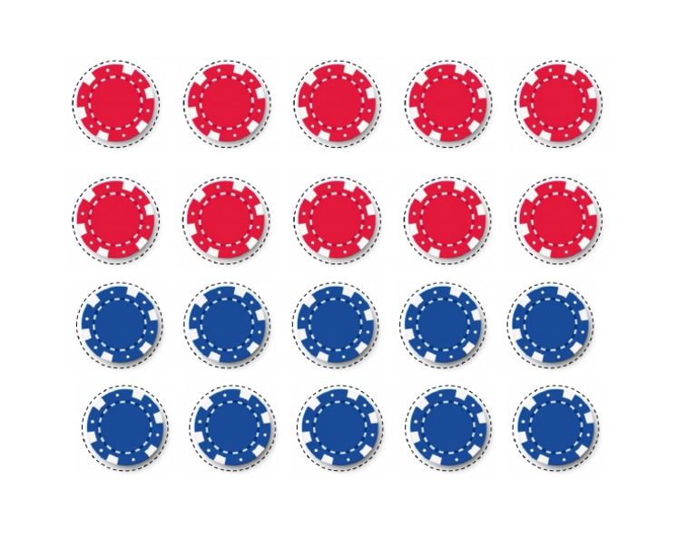 Fichas Azules y Rojas | PDF