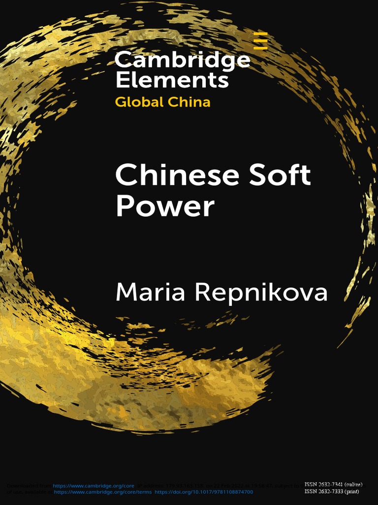 Cambridge Chinese Soft Power | PDF | Soft Power | China