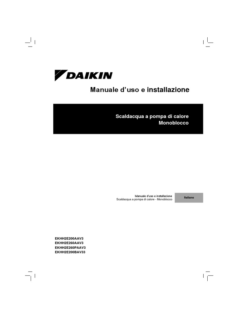 EKHH2E AV3, EKHH2E PAV3, EKHH2E BV33 - Installation and Operation ...