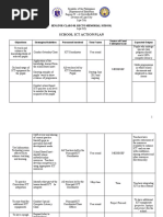 School Ict - Action Plan | PDF | Educational Technology | Teachers