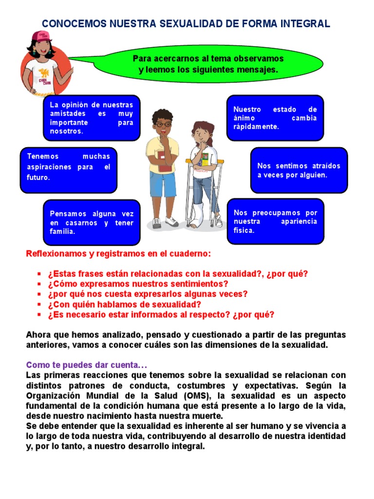 Oct Act 1 Exp 8 Conocemos Nuestra Sexualidad | PDF | La sexualidad humana | Psicología Social