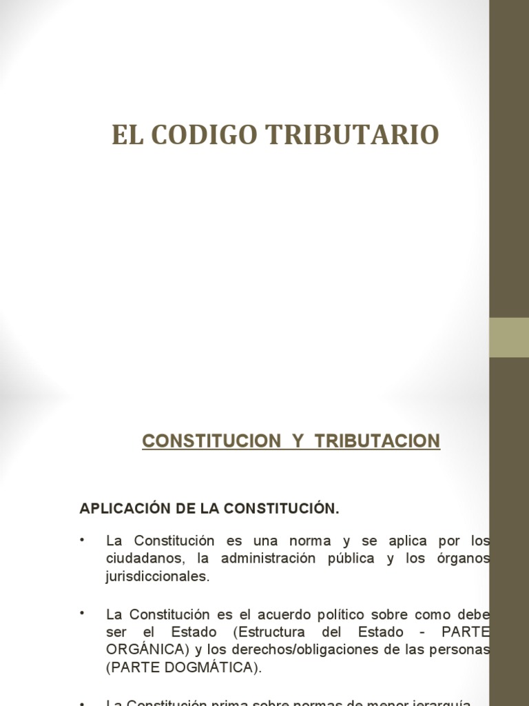 Sesion 03 Código Tributario | Descargar gratis PDF | Cuota | Impuestos