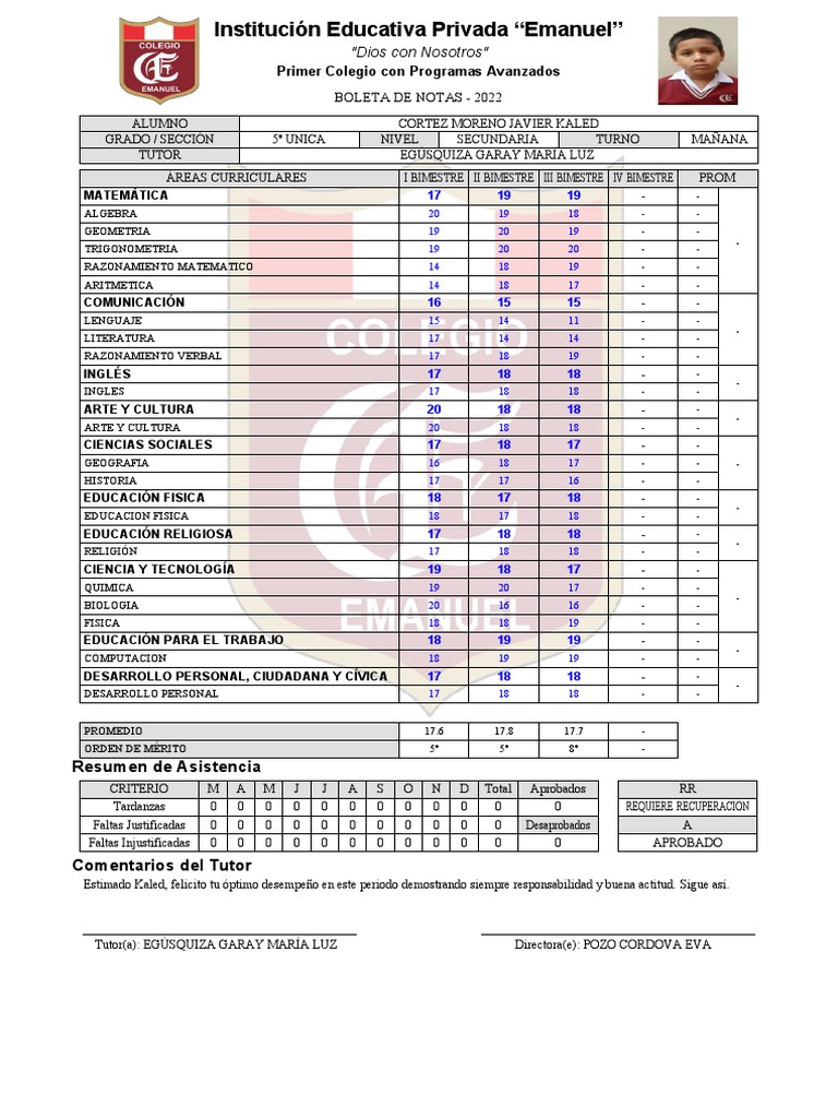 Primer Colegio Con Programas Avanzados | PDF | Science