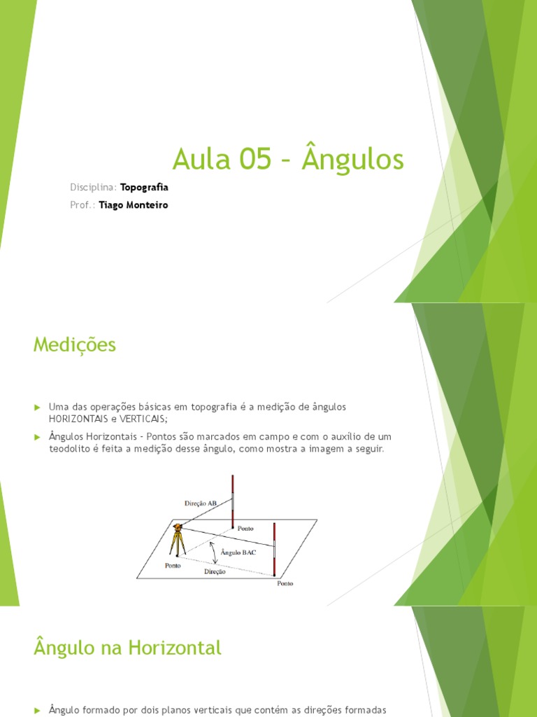 Aula 05 Topografia | PDF