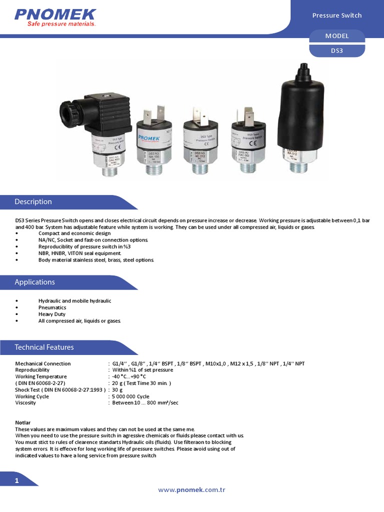 Pnomek Ds3l Technical Document | PDF