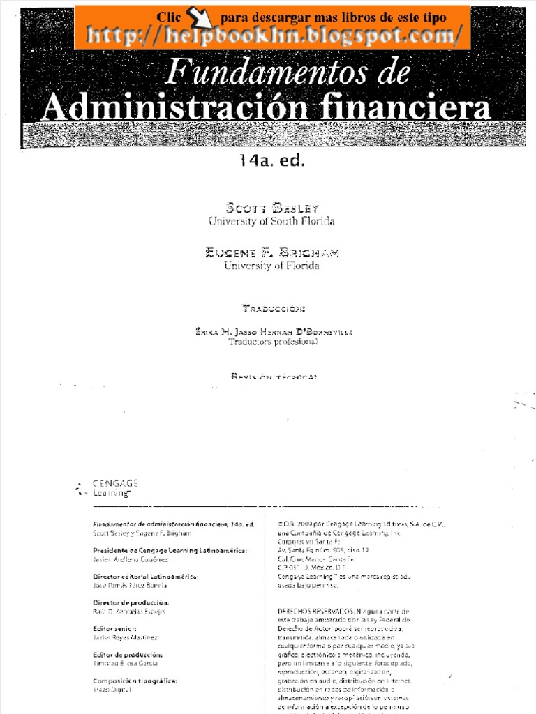 Dokumen - Tips - Fundamentos de Administracion Financiera 14 Edicion ...
