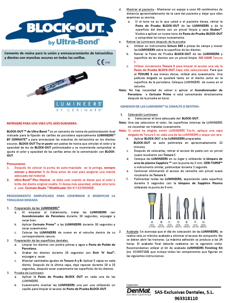 Manual Block Out | PDF | Ramas de Odontología