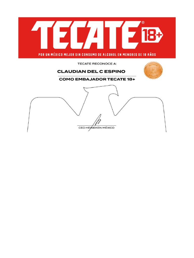 Diploma Tecate 1 | PDF