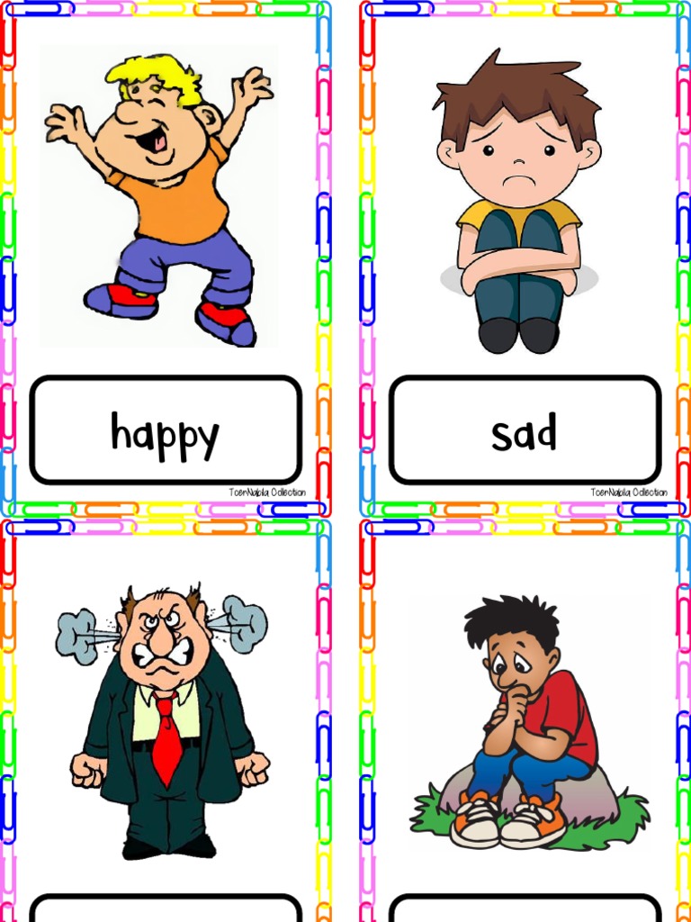 Flashcards Feeling | PDF