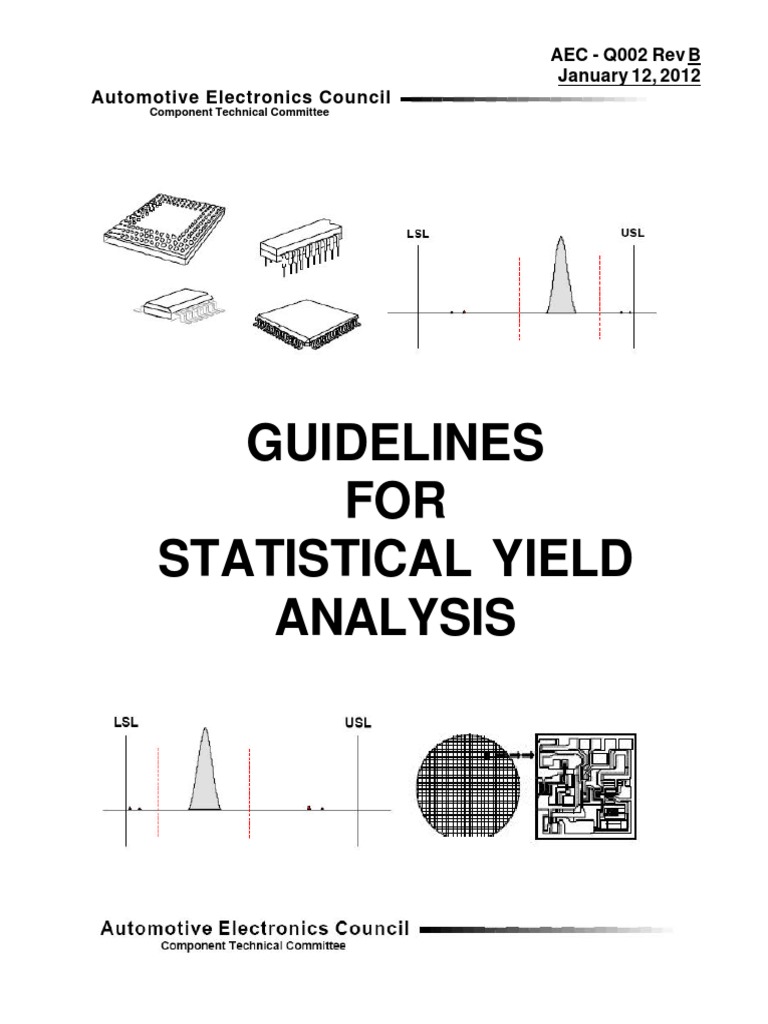 AEC Q002 Rev B1 | PDF | Semiconductor Device Fabrication | Reliability ...