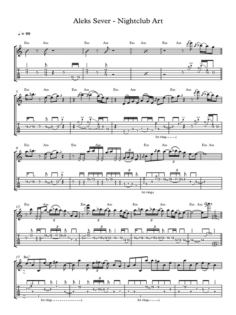 Aleks Sever - Nightclub Art | PDF