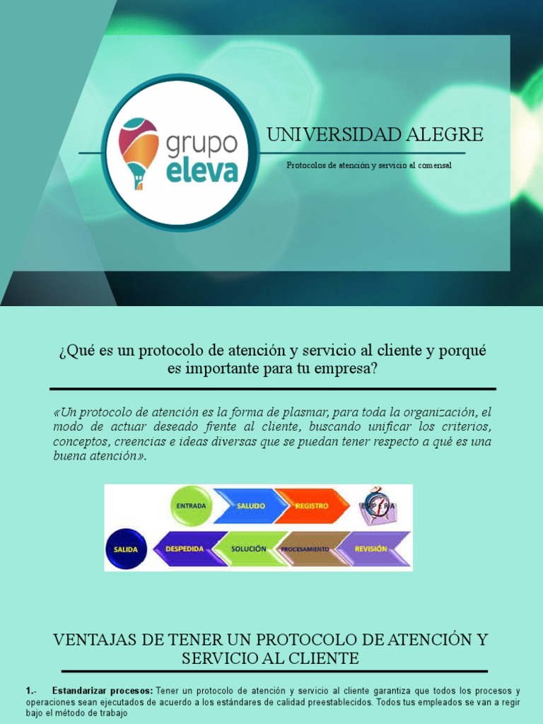 1 Protocolo de Atencion y Servicio | PDF