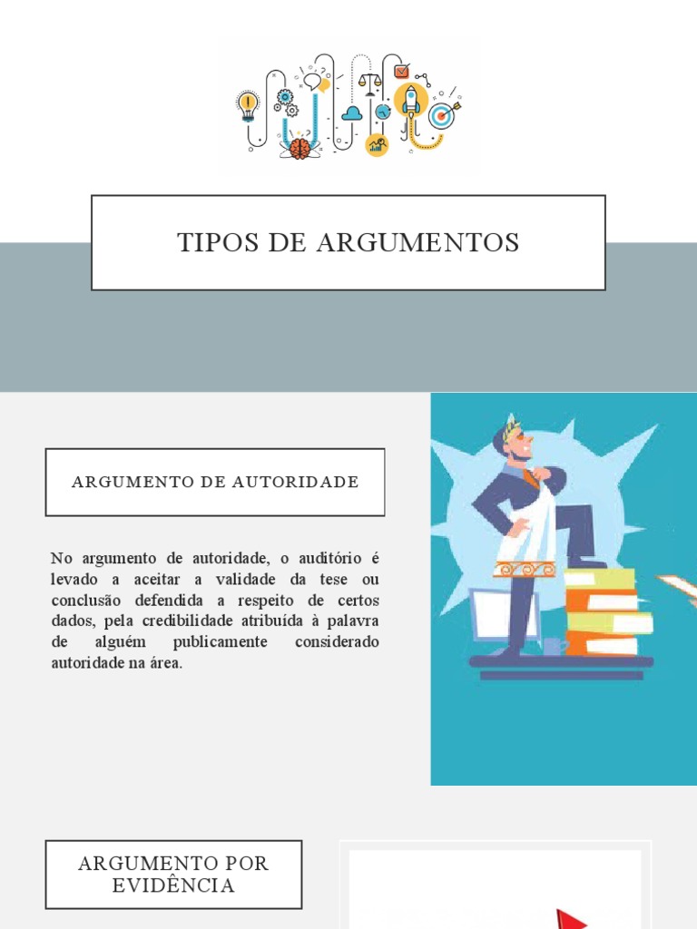 Tipos de Argumentos Tipos de Argumentos