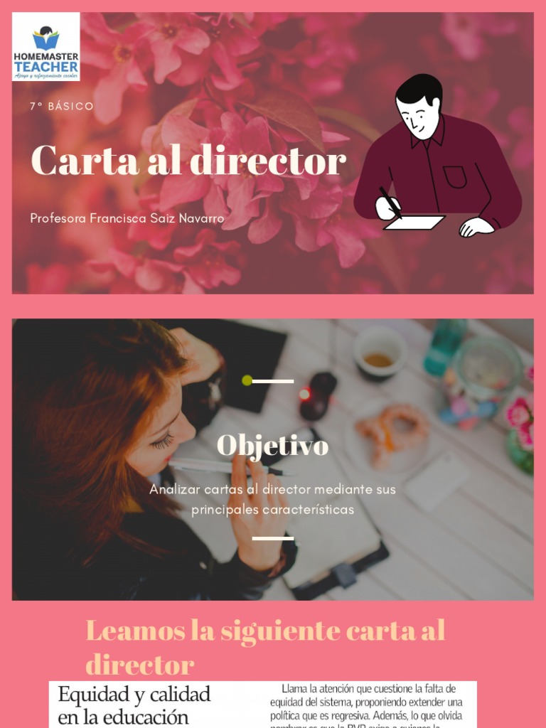 Carta Al Director 7° | PDF