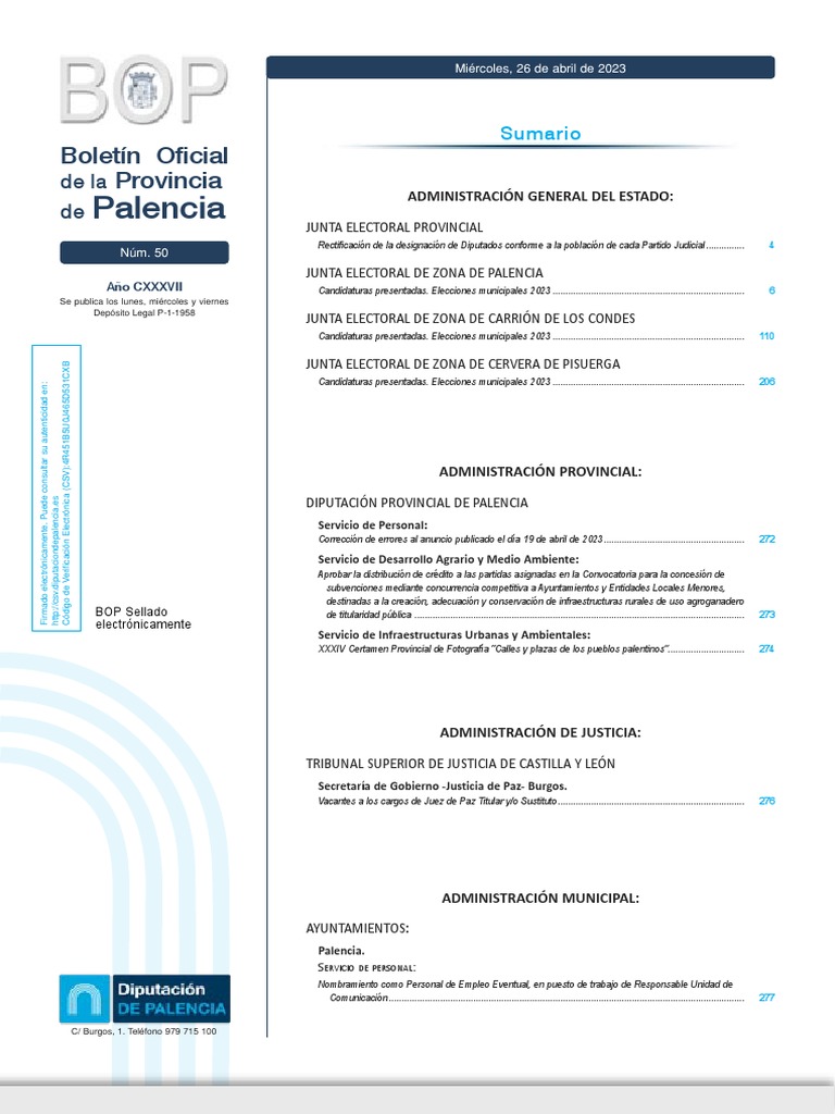 Bop 50 Ordinario | PDF