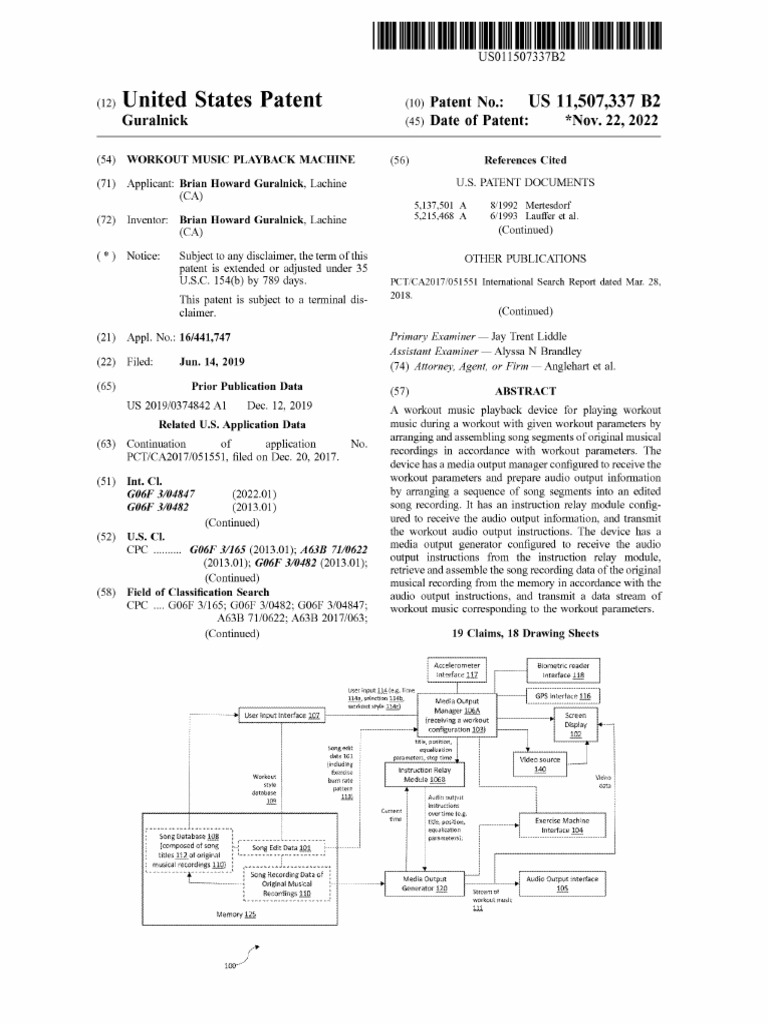 Patent US11507337 | PDF