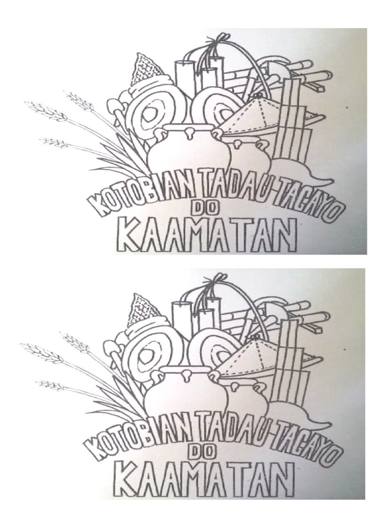 Kaamatan Color Print | PDF