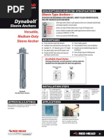 Dynabolt Catalog | PDF | Nut (Hardware) | Screw