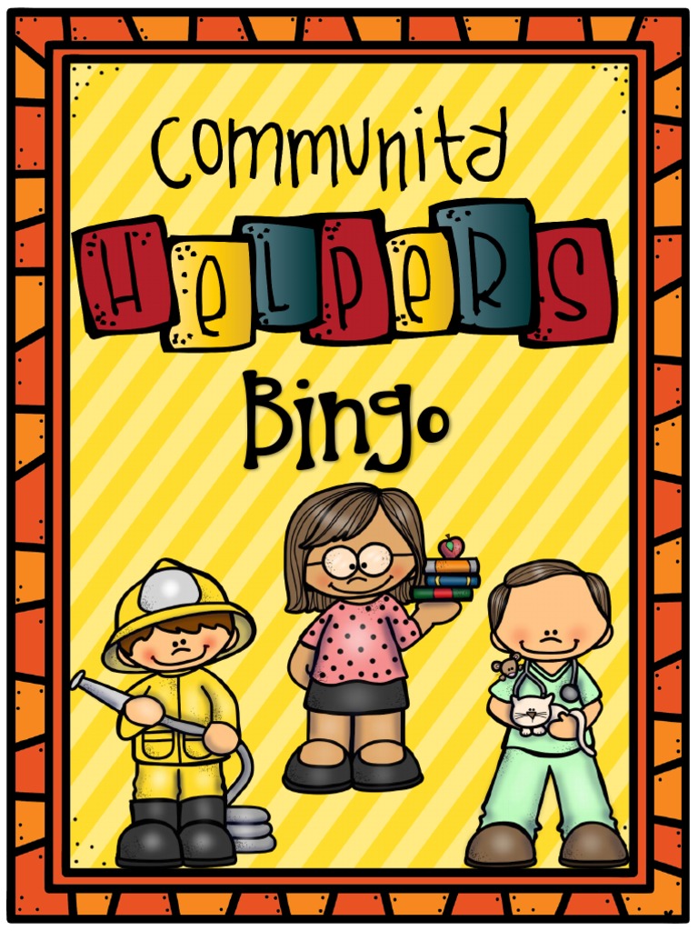 Community Helpers Bingo | PDF