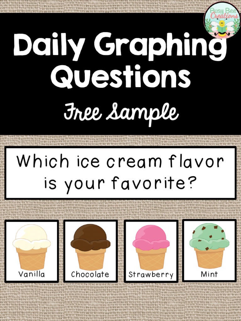 Daily Graphing Questions FREE | PDF