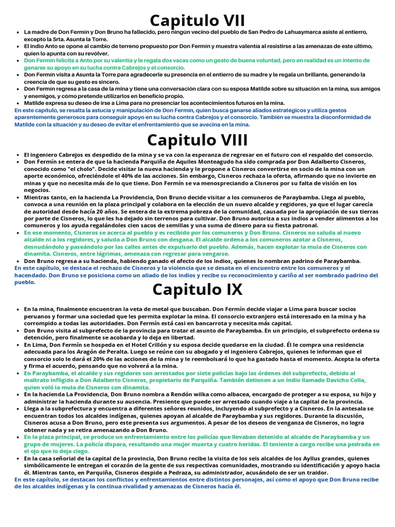Capitulo VII | PDF