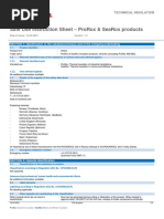 Rockwool MSDS | PDF | Sodium | Firefighting