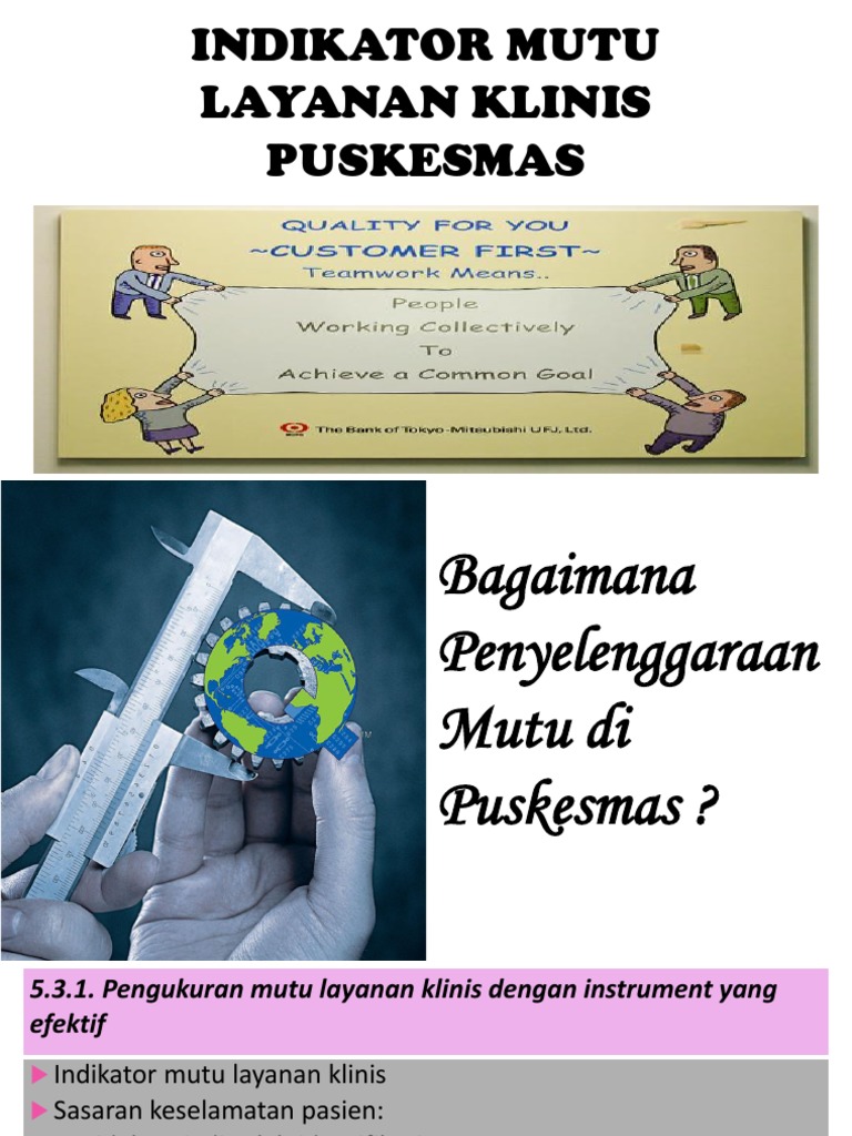 Indikator Mutu Layanan Klinis | PDF