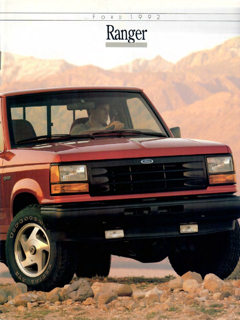 Ford US Ranger 1992 | PDF